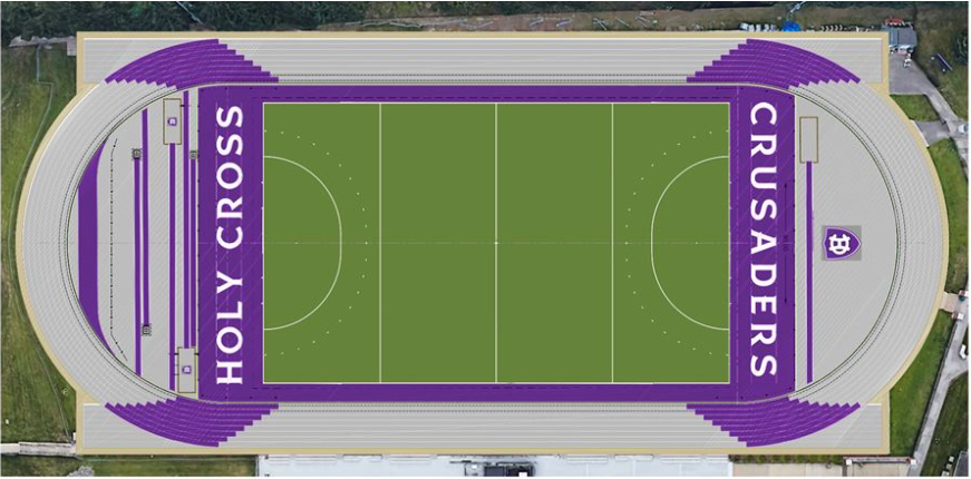 College of the Holy Cross Is Resurfacing Hart Turf Field and Hart Track ...