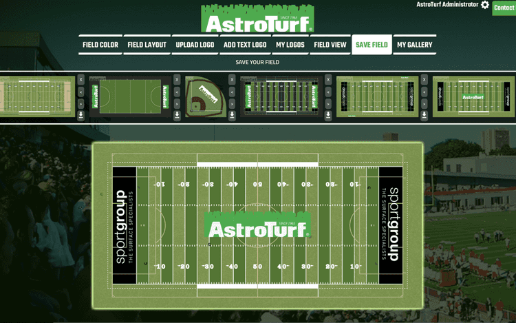 AstroTurf Launches Field Building Configurator - AstroTurf