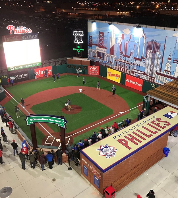 The Philadelphia Phillies – The Yard - AstroTurf